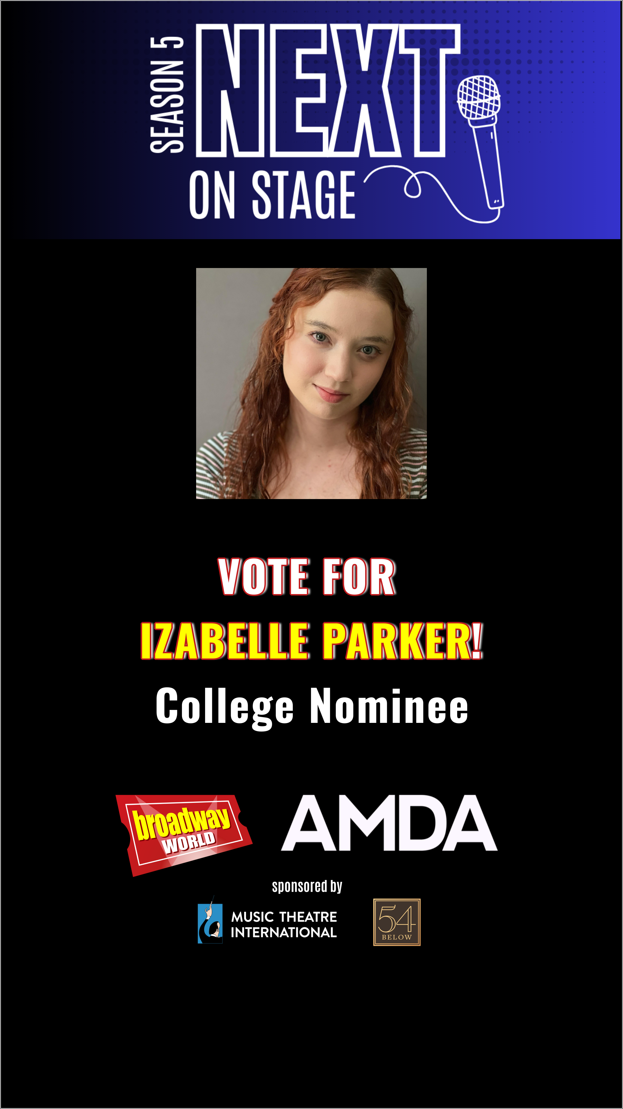 Izabelle Parker - I’m Breaking Down BroadwayWorld's Next on Stage