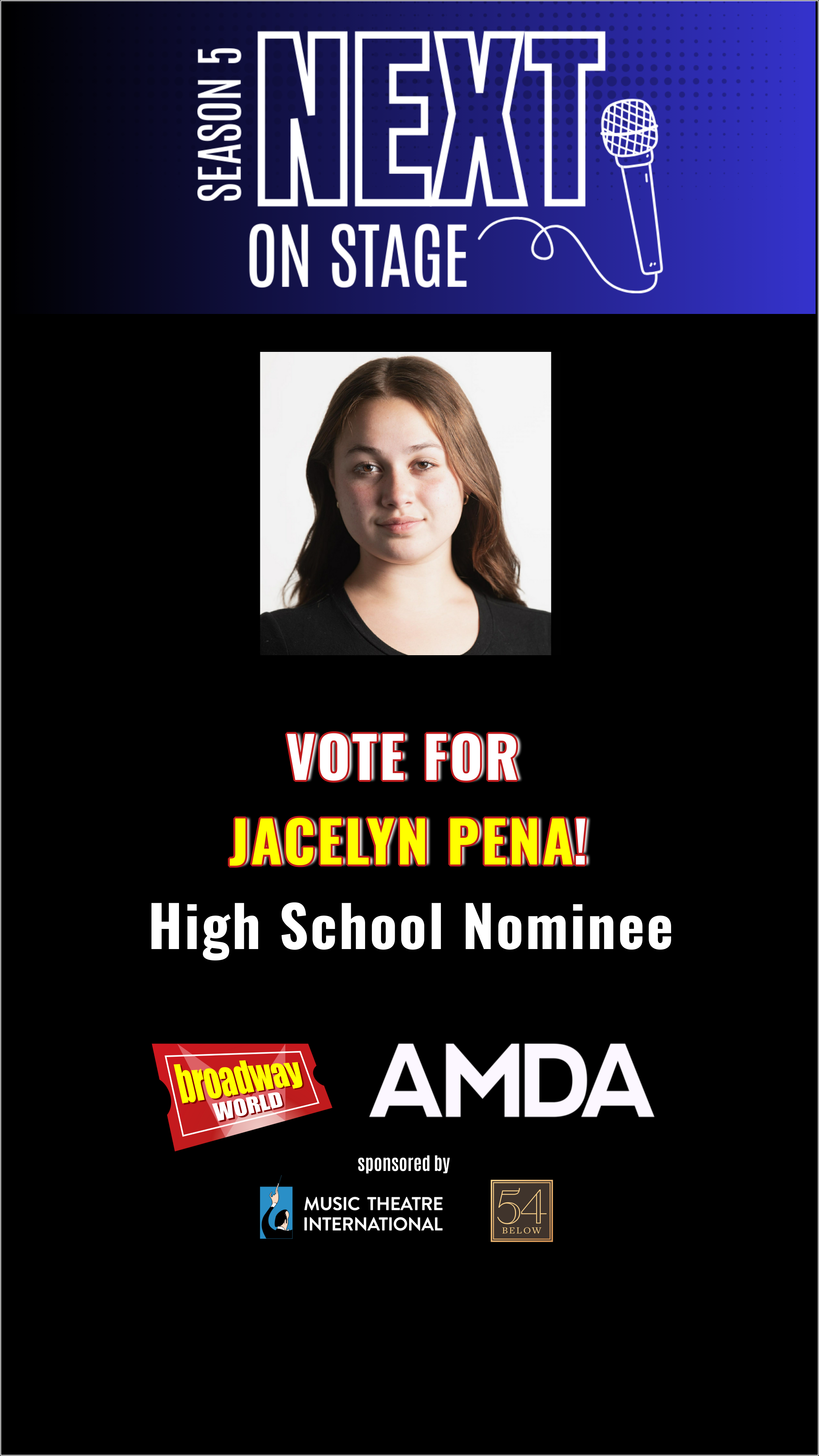Jacelyn Pena - Requiem BroadwayWorld's Next on Stage