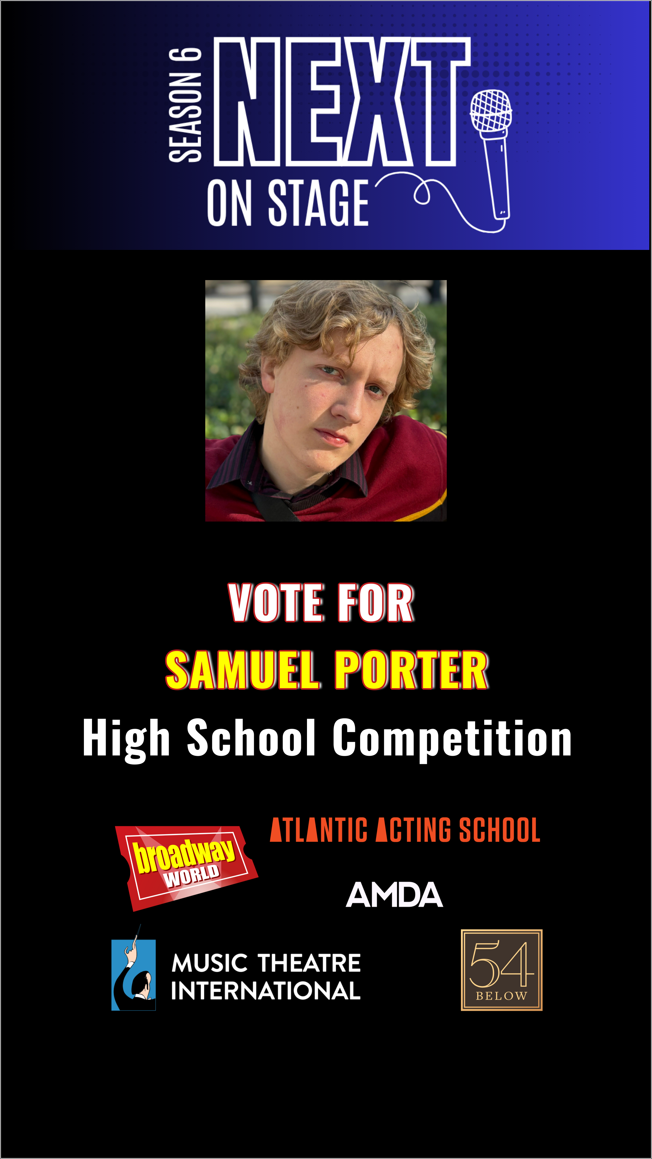 Samuel Porter - I Don't Need A Roof BroadwayWorld's Next on Stage