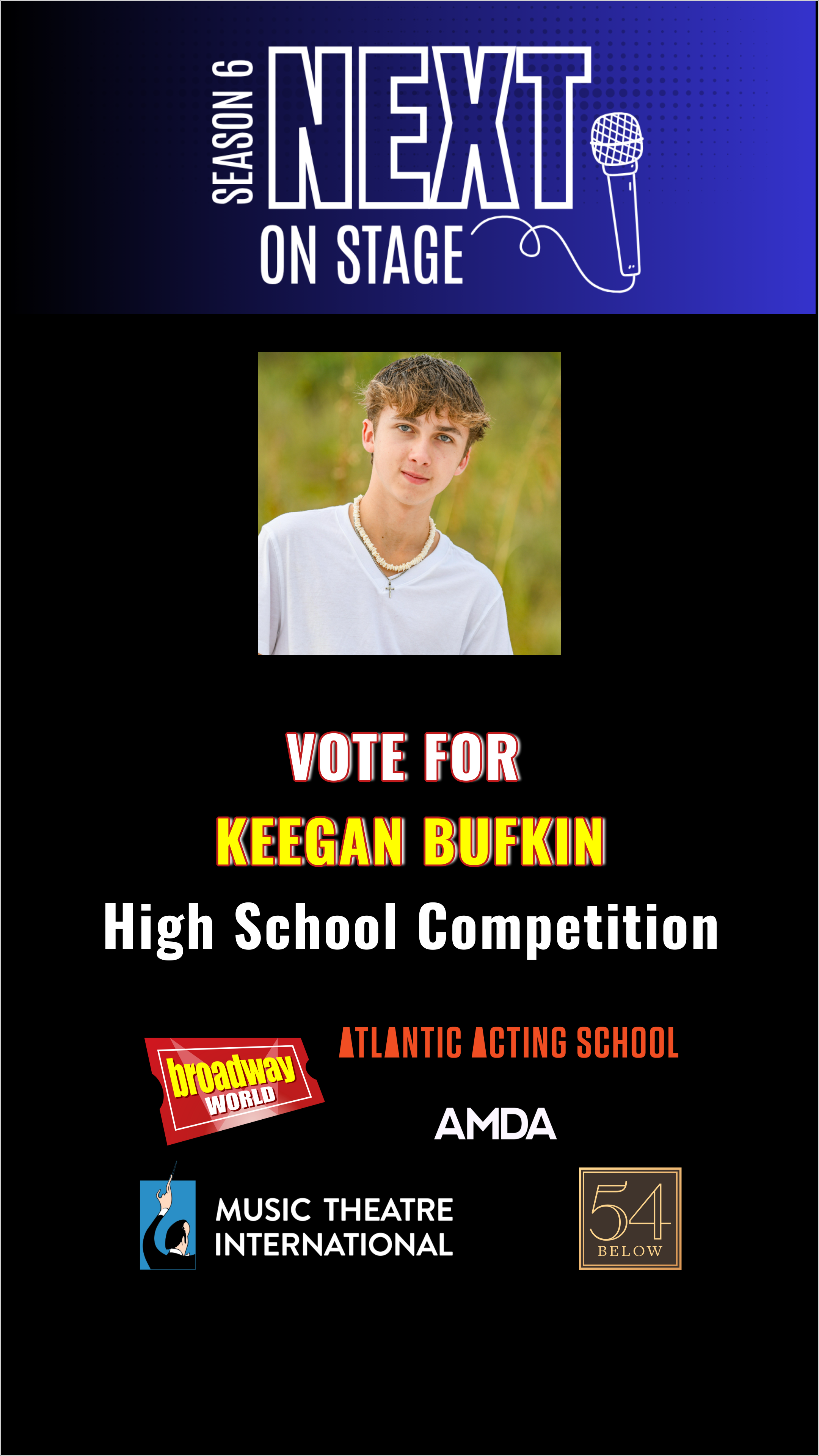 Keegan Bufkin - Beautiful City BroadwayWorld's Next on Stage
