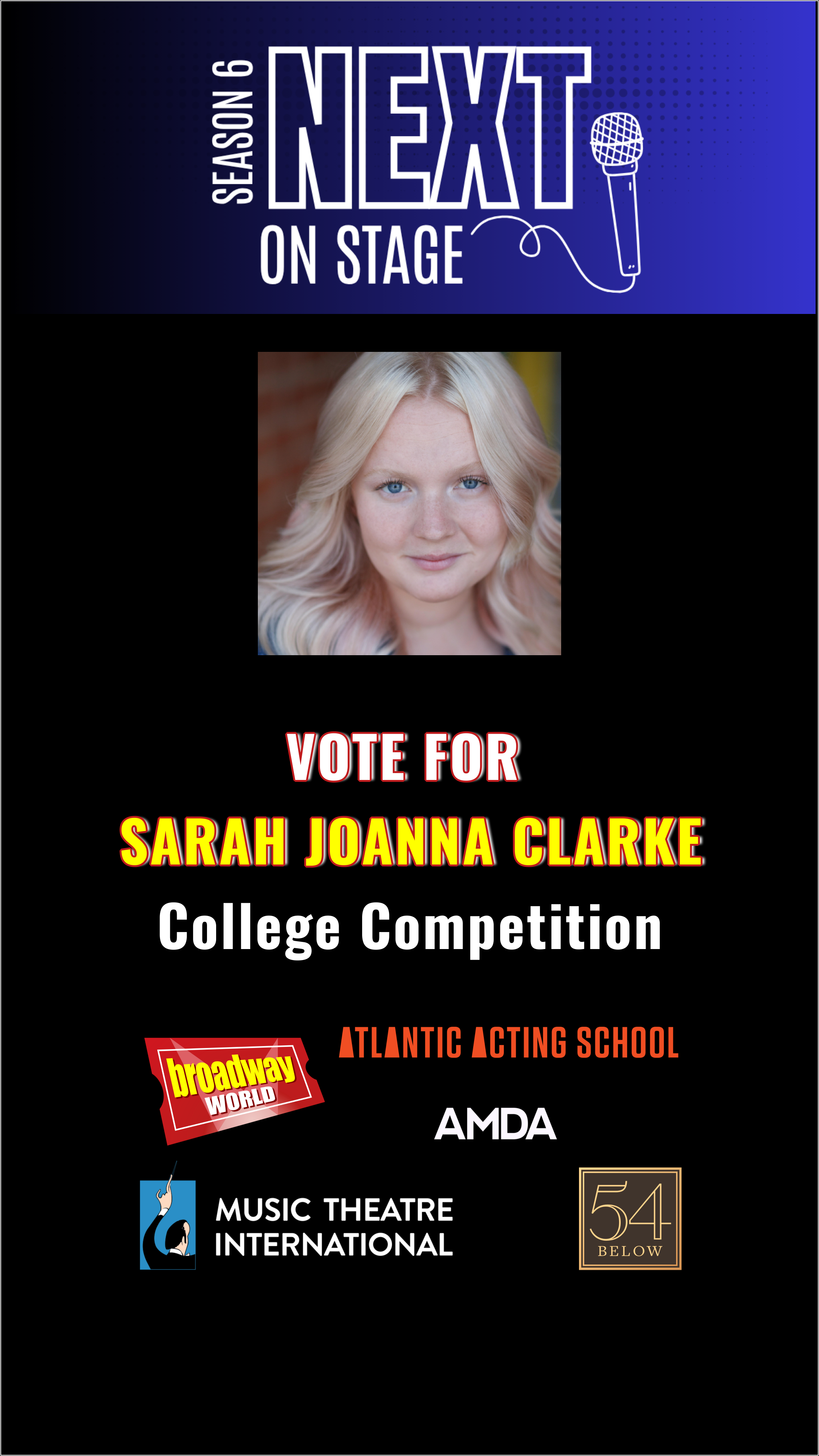 Sarah Joanna Clarke - I Will Prevail BroadwayWorld's Next on Stage