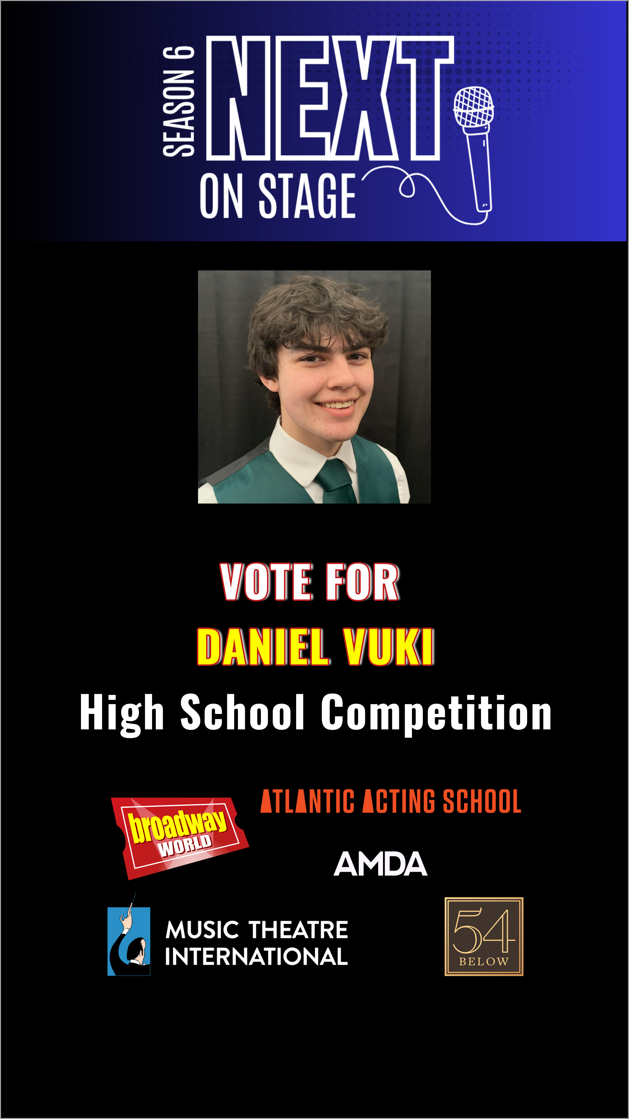 Daniel Vuki - Great Expectations BroadwayWorld's Next on Stage