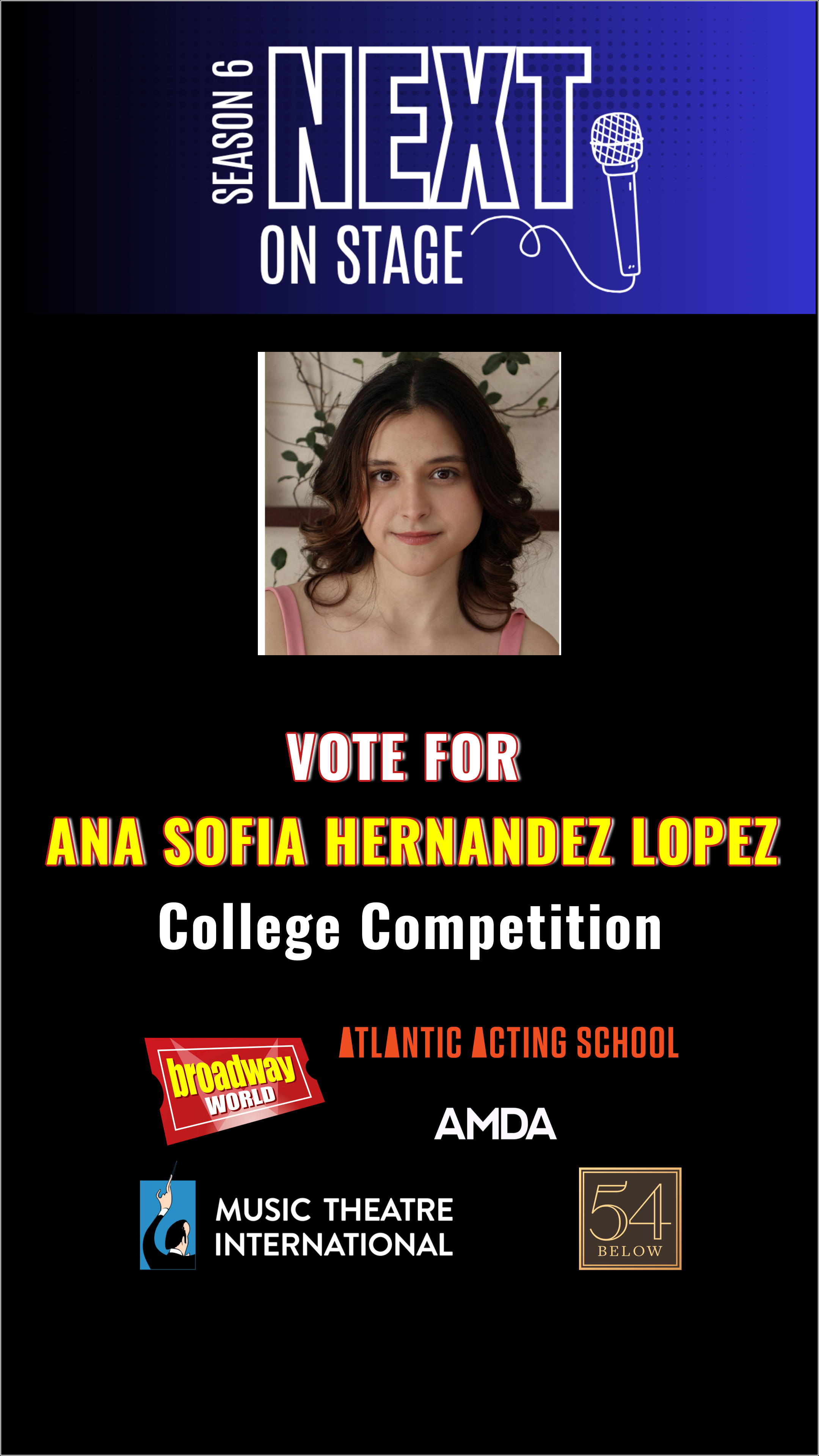 Ana Sofia Hernandez Lopez - Nothing BroadwayWorld's Next on Stage
