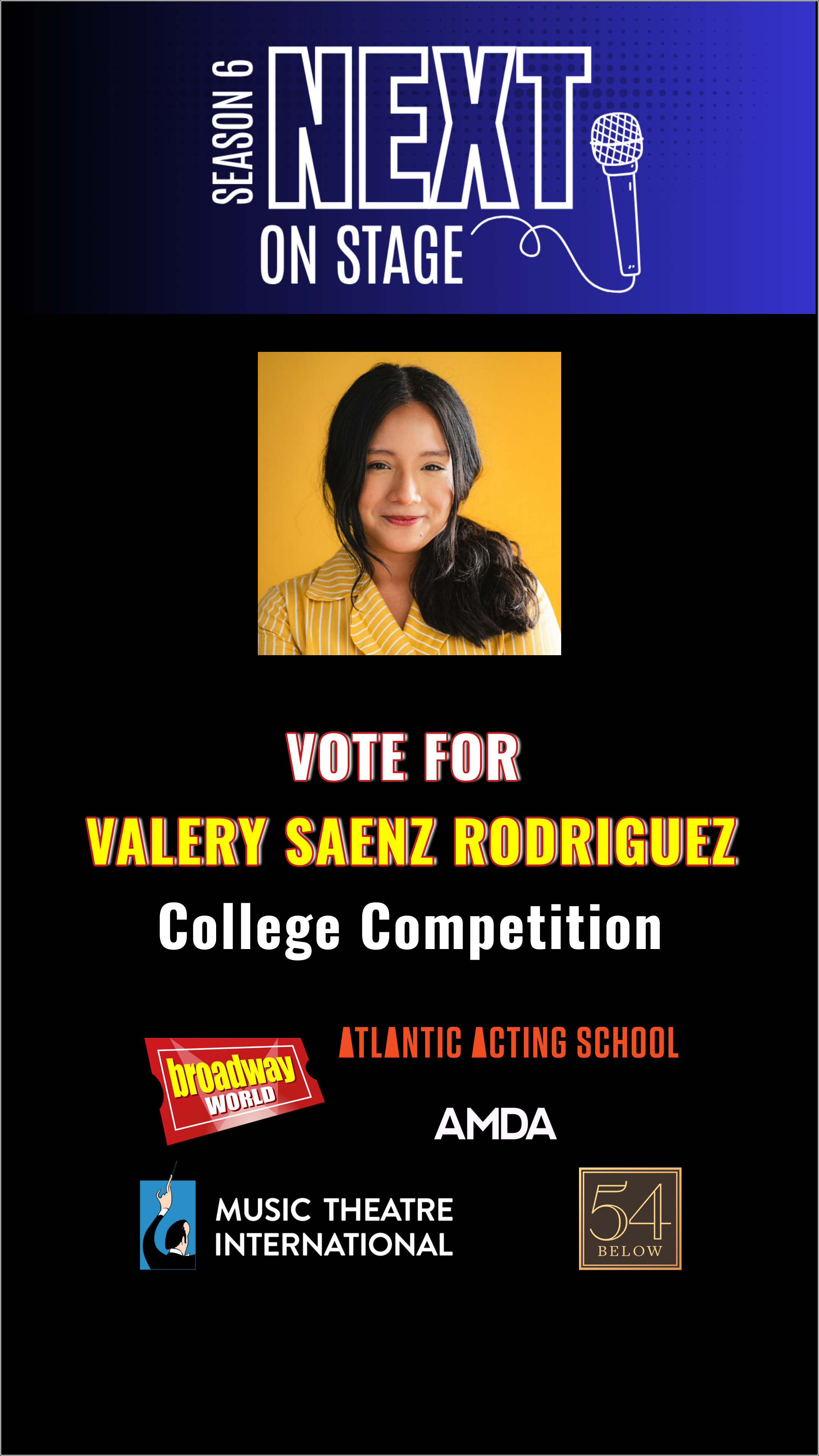 Valery Saenz Rodriguez - I Miss the Mountains BroadwayWorld's Next on Stage