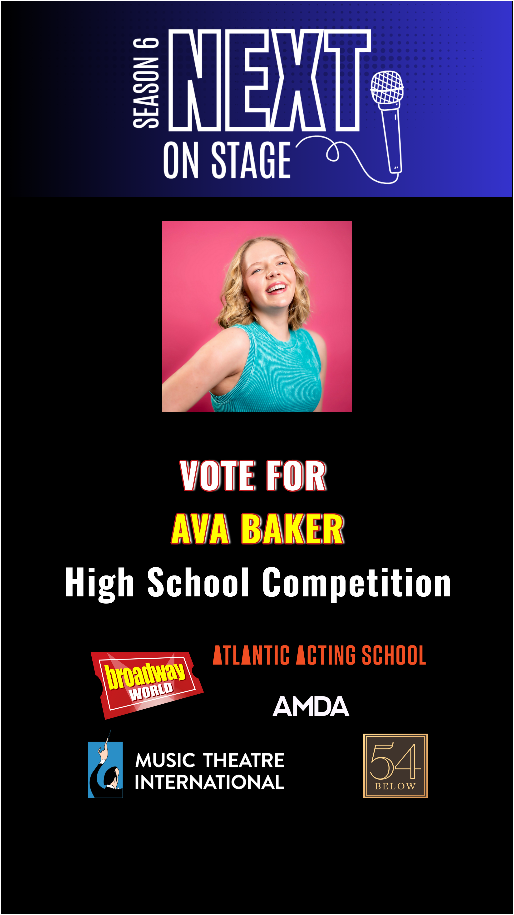 Ava Baker - They Just Keep Movin’ The Line BroadwayWorld's Next on Stage