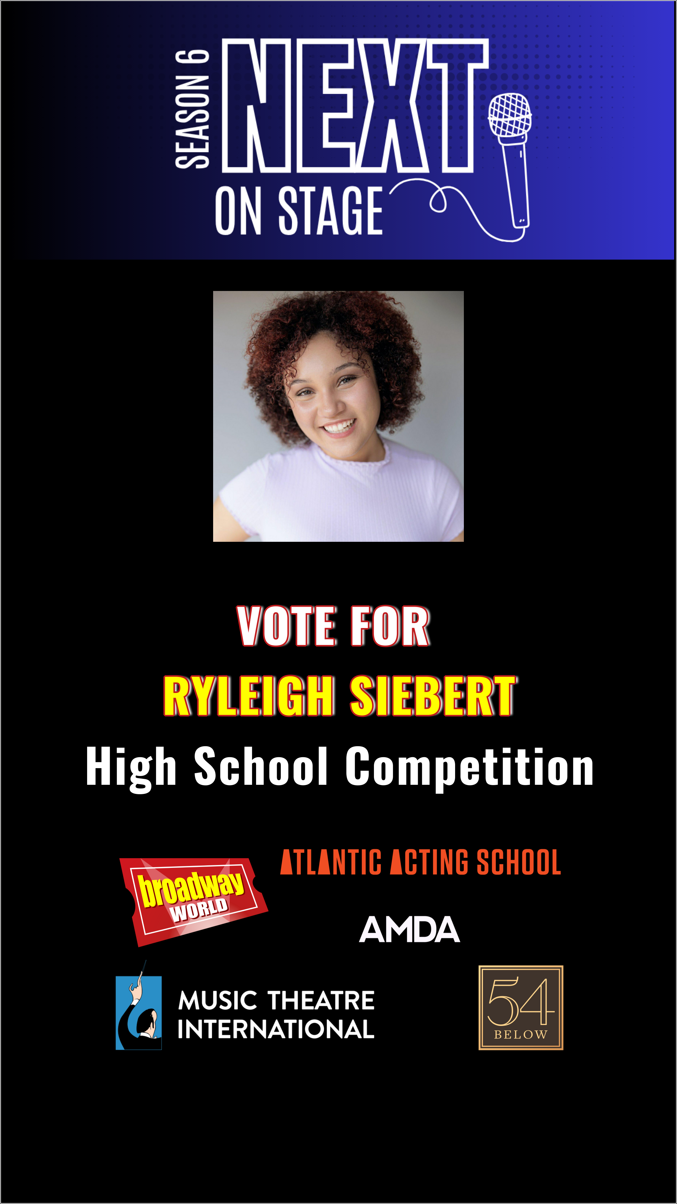 Ryleigh Siebert - I Know Where I've Been BroadwayWorld's Next on Stage