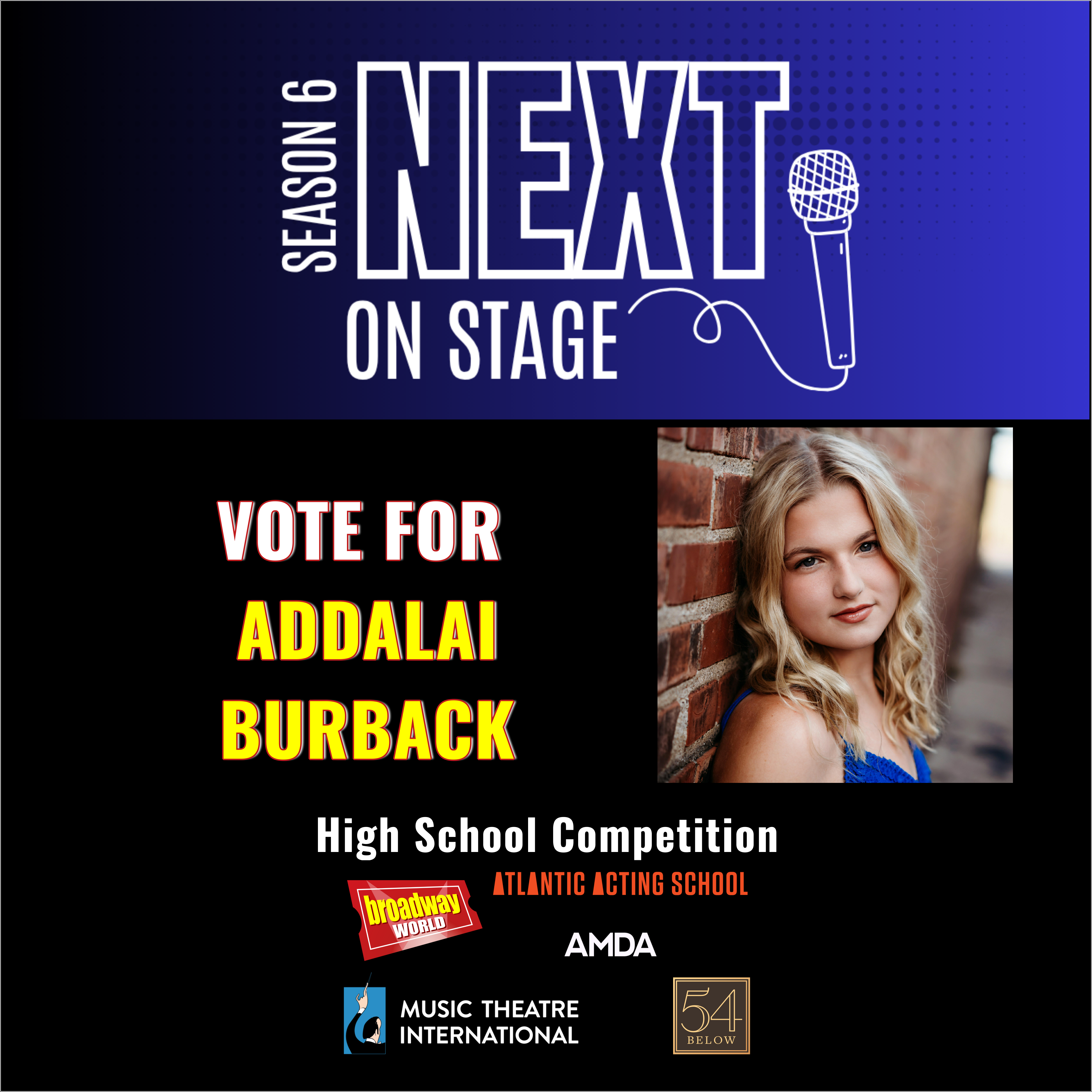 Addalai Burback - Shy BroadwayWorld's Next on Stage