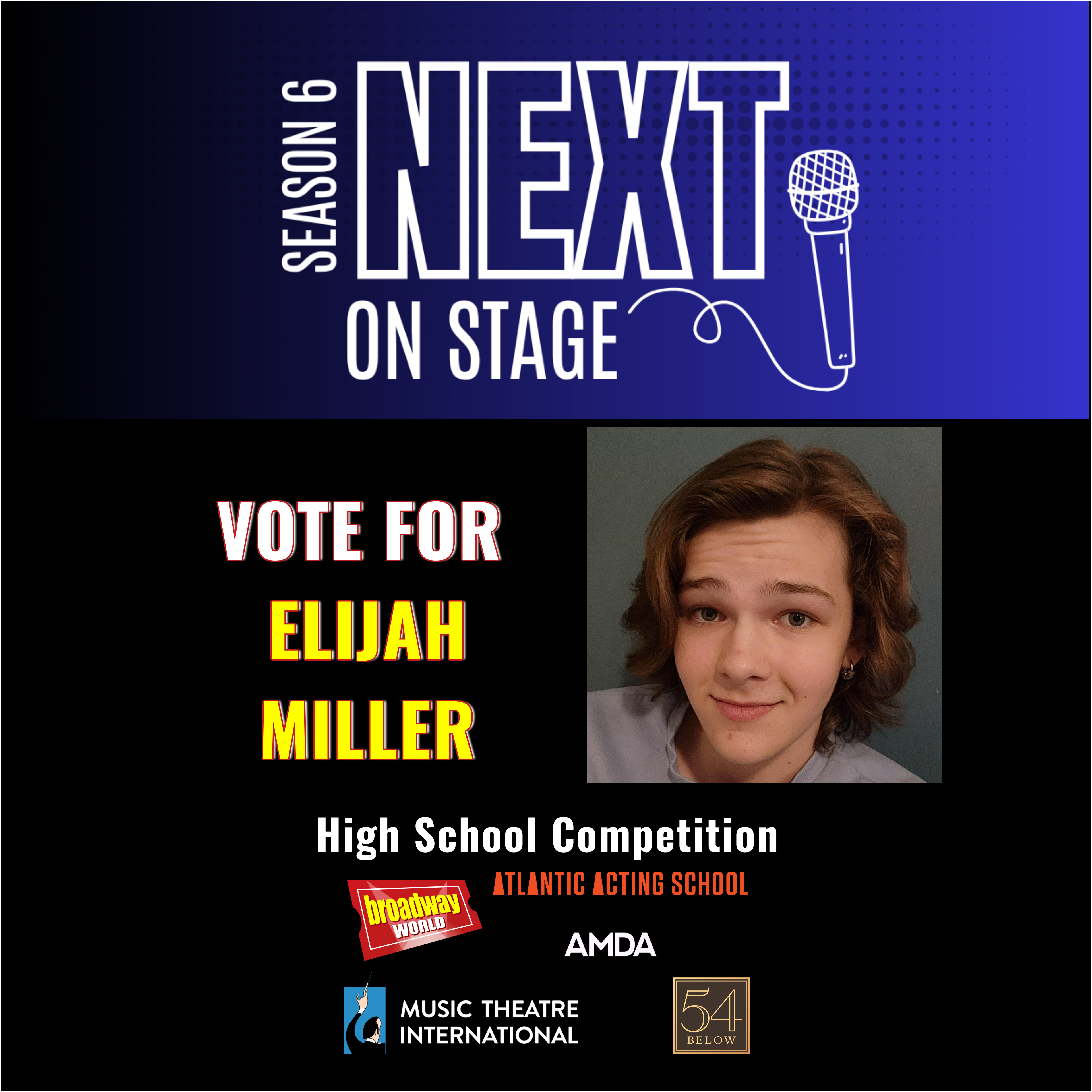 Elijah Miller - I Love Betsy BroadwayWorld's Next on Stage
