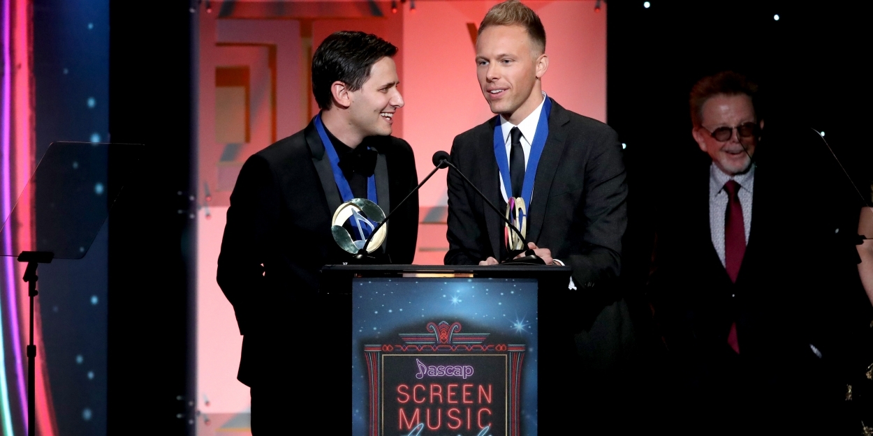 Photos: Stephen Schwartz Presents Benj Pasek and Justin Paul with the ...