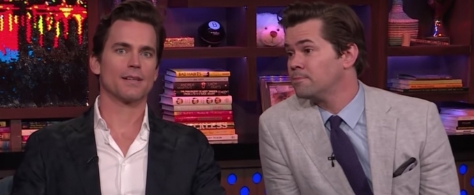 VIDEO: Matt Bomer and Andrew Rannells Talk Theatre Etiquette, Awkward ...