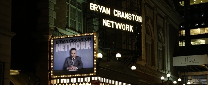 Up on the Marquee: NETWORK on Broadway!