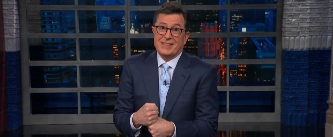 VIDEO: Stephen Colbert Gets Knocked off His Feet When He Finds Out Sean ...