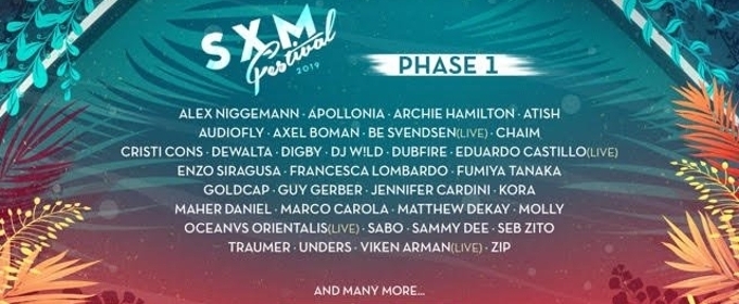 SXM Festival Announces Phase One Lineup