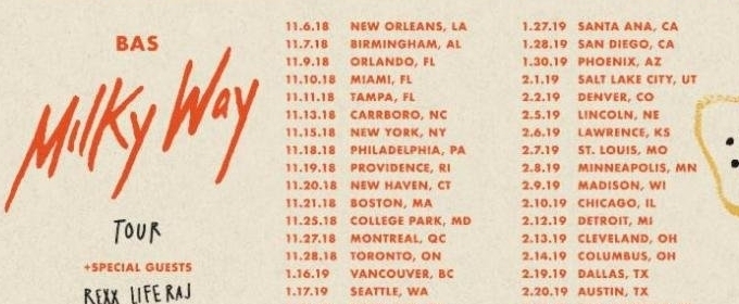 Rostrum Records Announce Rapper Innanet James To Join Bas On Milky Way Tour