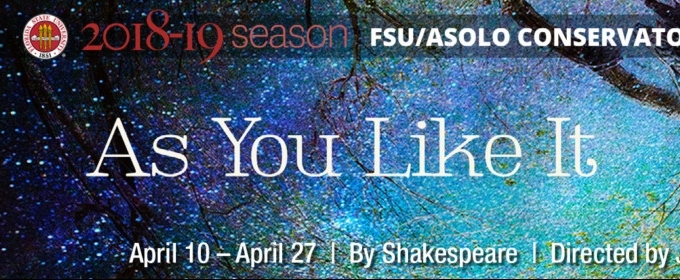 FSU/Asolo Conservatory Presents AS YOU LIKE IT In The Selby Gardens