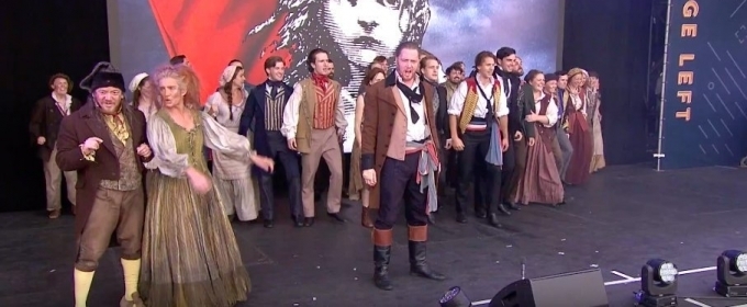 VIDEO: The Cast of LES MISERABLES Gives a Revolutionary Performance at ...