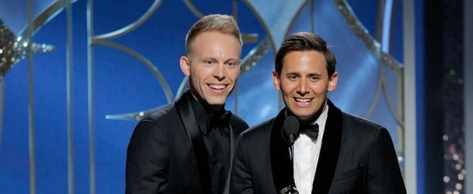 GREATEST SHOWMAN's Benj Pasek & Justin Paul Win Golden Globe for Best ...