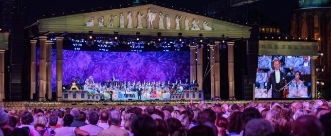 André Rieu And The Johann Strauss Orchestra Light Up With Martin Lighting