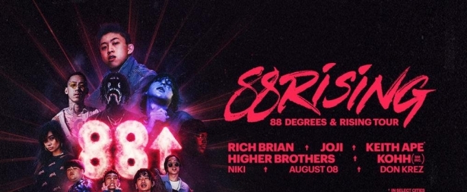 88rising Announces First Ever North American Tour With Rich Brian, Joji ...