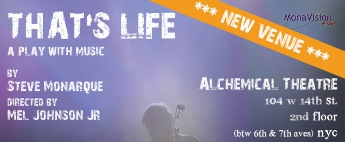Industry Reading Of THAT'S LIFE By Steve Monarque Will Be Held at ...