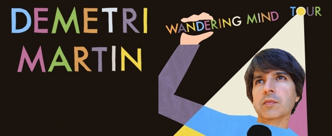 Demetri Martin Brings Stand Up Tour to the Eccles