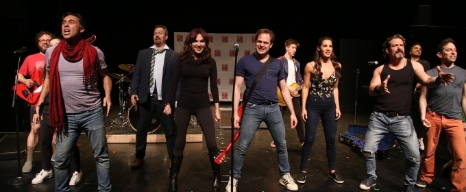 Photos: The Cast of GETTIN' THE BAND BACK TOGETHER Has a Band Jam Session!