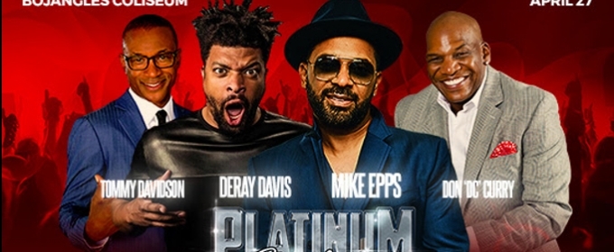 Platinum Comedy Tour Coming To Bojangles' Coliseum 4/27