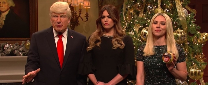 VIDEO: Scarlett Johansson Returns as Ivanka Trump in SNL Tree Trimming ...