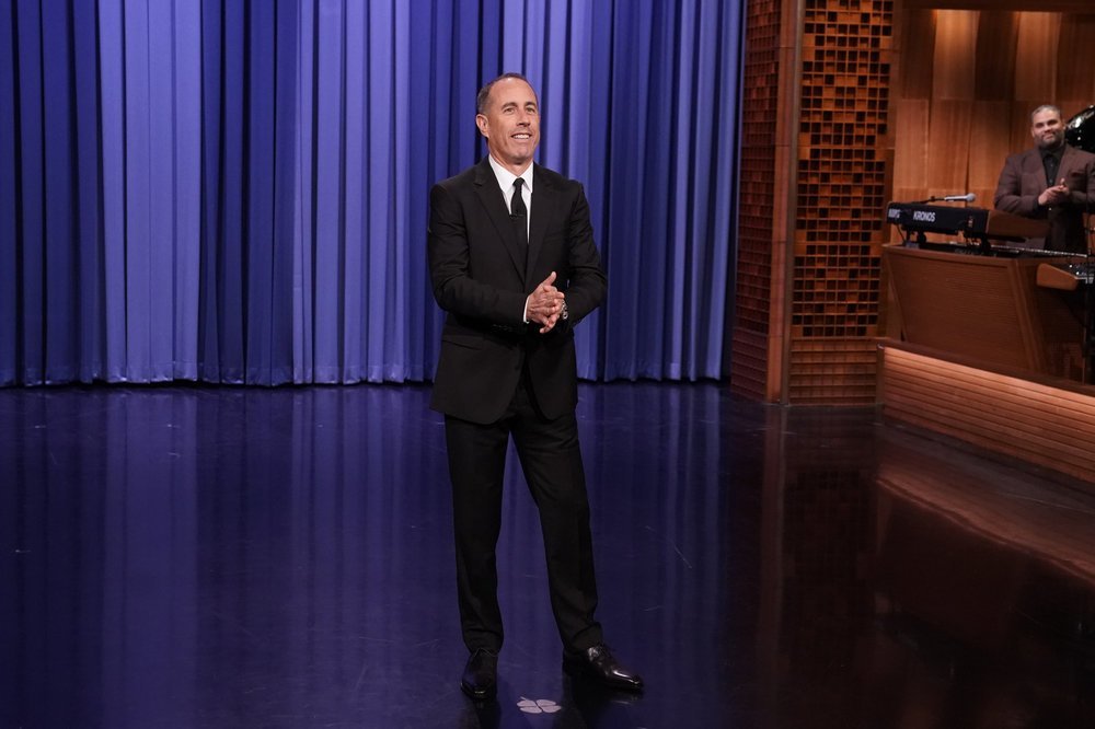 VIDEO: Jerry Seinfeld Does Jimmy's Monologue on THE TONIGHT SHOW Video