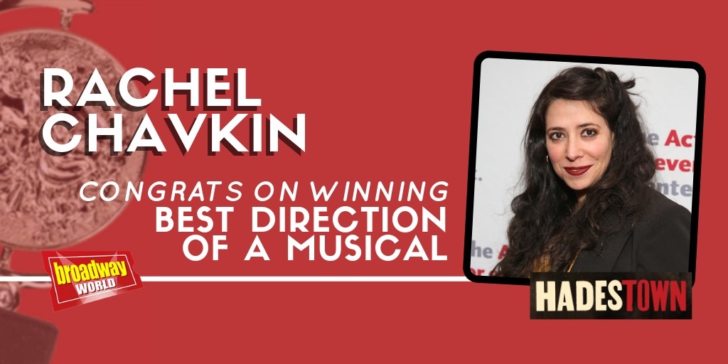 HADESTOWN's Rachel Chavkin Wins 2019 Tony Award for Best Direction of a ...