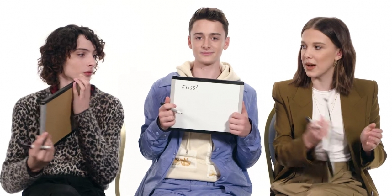 VIDEO: STRANGER THINGS Cast Takes The Best Friends Challenge