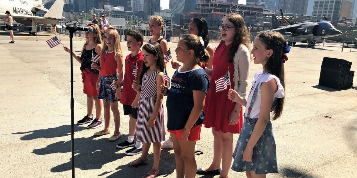 Photos: Grace DeAmicis, Spotlight Kidz Celebrate Independence Day With Performance On The USS ...