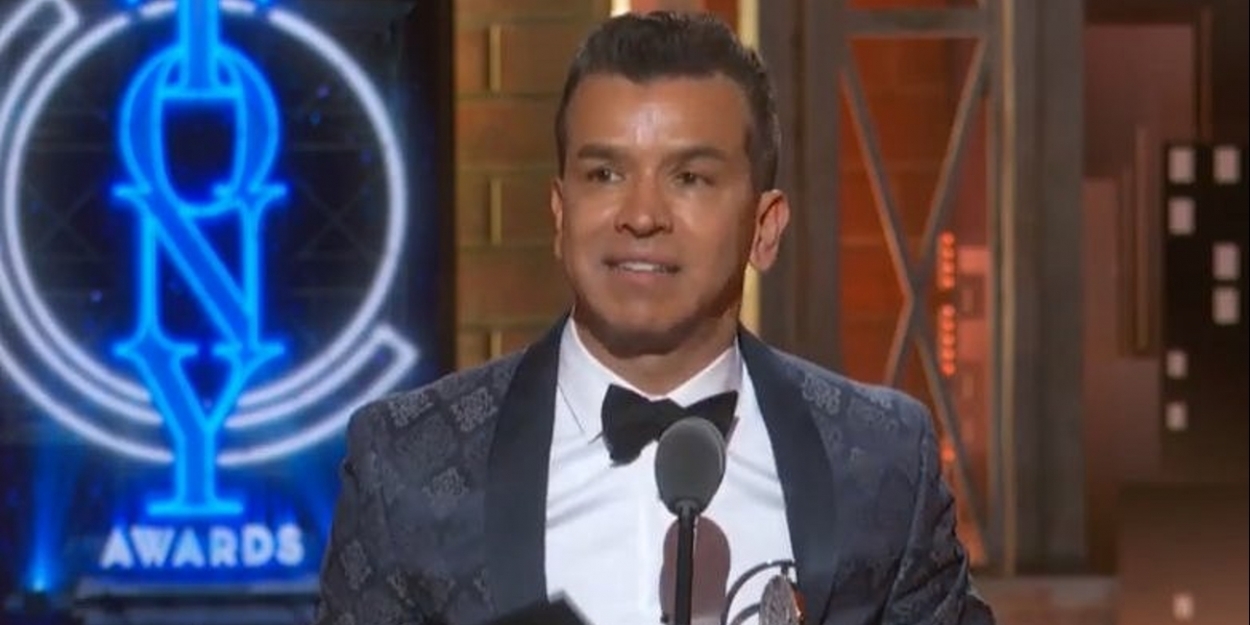 Video Watch Sergio Trujillo Accept The Tony Award For Best