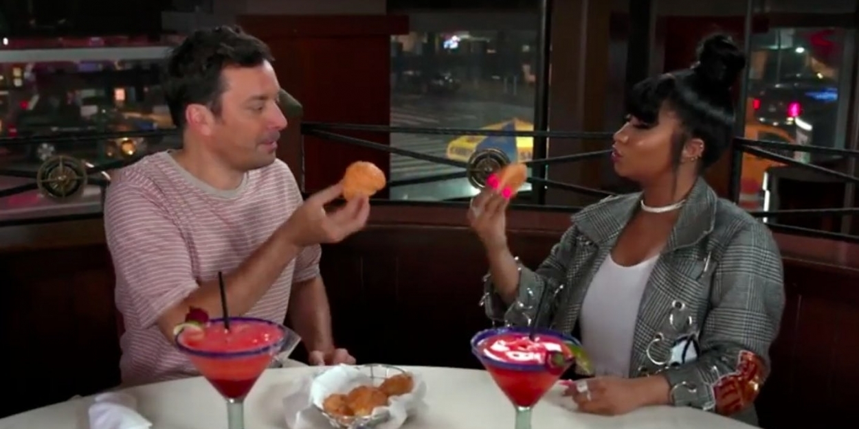 VIDEO: Nicki Minaj and Jimmy Fallon Go On a Dinner Date to Red Lobster