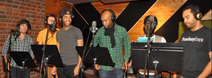 Exclusive Photos: In the Recording Studio with The Broadway Boys for ...