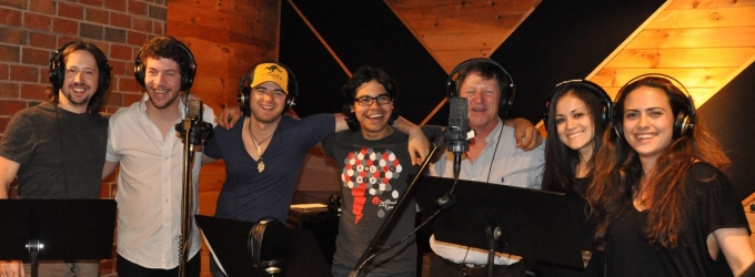 Exclusive Photos: In the Recording Studio with ONCE for Carols For A Cure