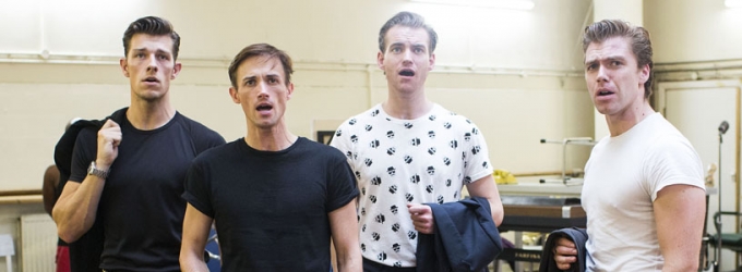 Photos: Tim Driesen, Stephen Webb & More in Rehearsal for JERSEY BOYS ...
