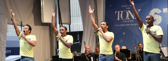 Photos: Broadway Unites! Casts of BEAUTIFUL, ROCKY, CABARET & More ...