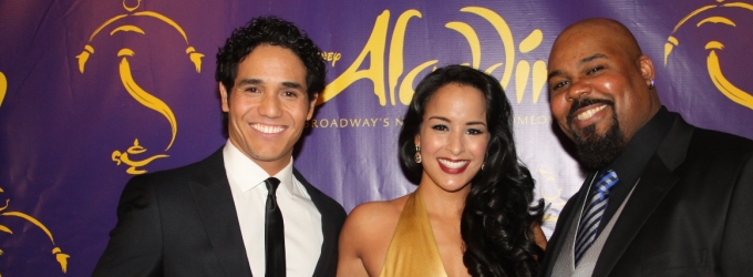 Photos: ALADDIN Cast Celebrates a Shining, Shimmering, Splendid Opening ...