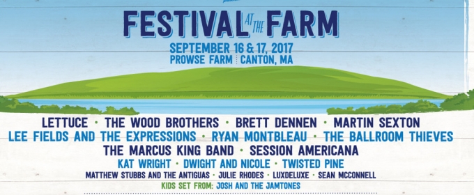 Full Line-Up Announced for Festival at the Farm