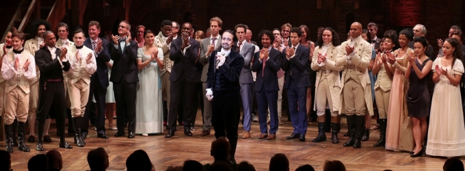 Photos: History is Happening- HAMILTON Cast Takes Opening Night Bows