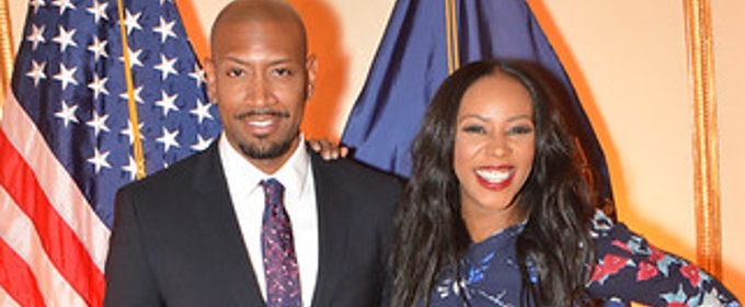 Bryan Terrell Clark and June Ambrose Emcee HELP USA Luncheon