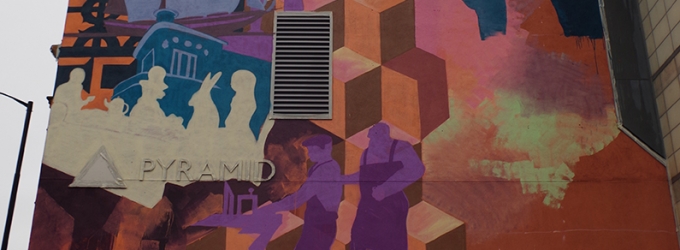 Photos: Wired Young Carers Design Pyramid Mural to Celebrate Town's ...