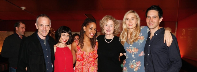 Photos: WOMEN LAUGHING ALONE WITH SALAD Celebrates Opening at the Douglas
