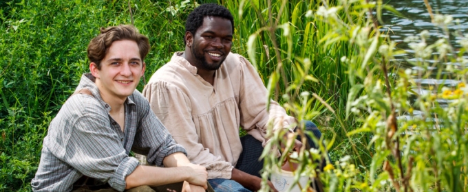 BIG RIVER: THE ADVENTURES OF HUCKLEBERRY FINN Floating to Theatre at ...