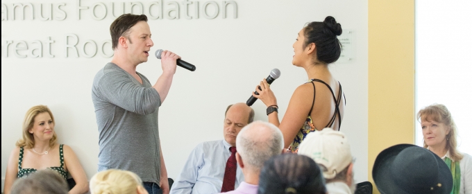 Photos: WAR PAINT Cast Members Perform for Seniors at Services ...