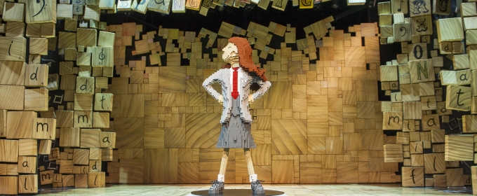 Photos: LEGO Matilda Unveiled in the West End in Honor of Roald Dahl Day