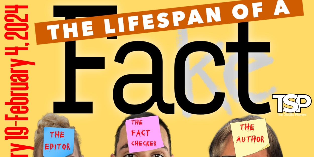 The Studio Players to Present THE LIFESPAN OF A FACT This Winter