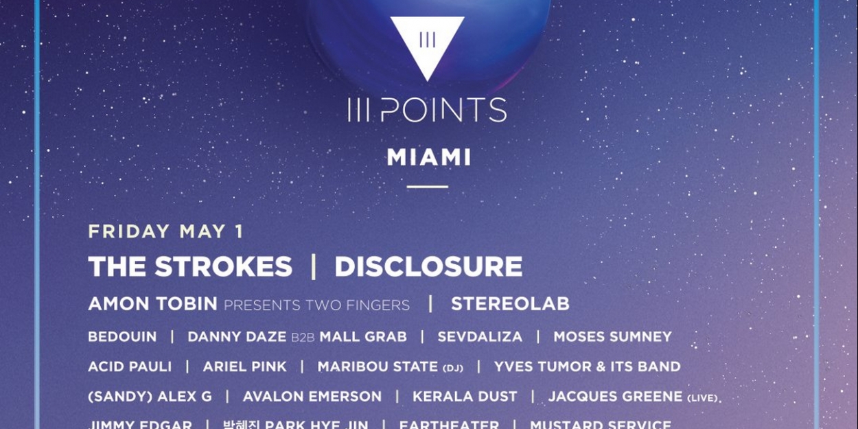 III Points Reveals Daily Lineup
