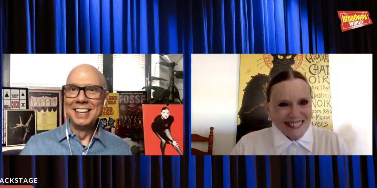 VIDEO: Living Legend Ann Reinking Visits Backstage LIVE with Richard Ridge!